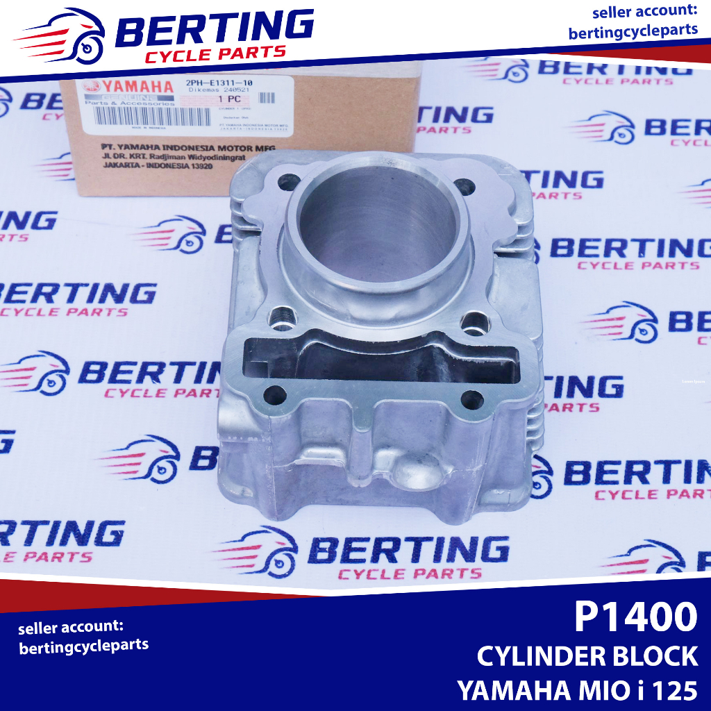 CYLINDER BLOCK Yamaha Mio i 125 Genuine 2PH-E1311-10 | Shopee Philippines
