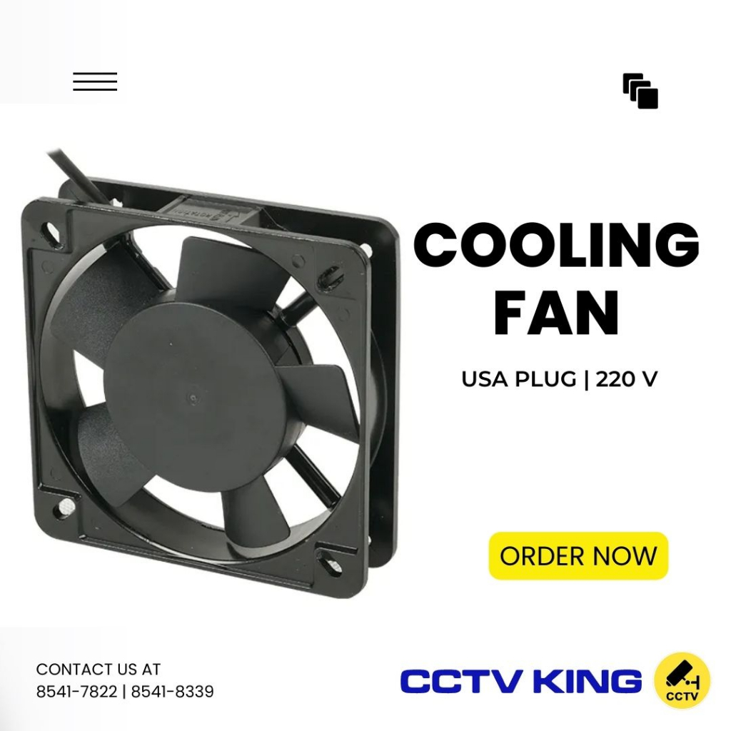 Cooling Fan for Data Rack, Exhaust FAN, FAN 220V, Data Rack Accessories ...