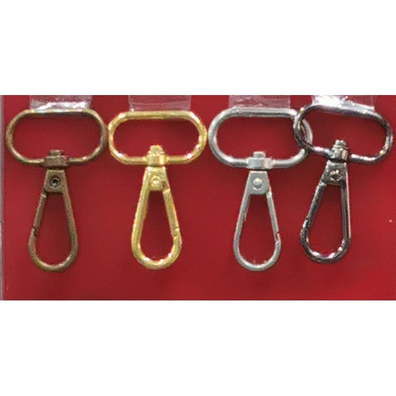 3/4" | 1" OVAL HOOK FOR CRAFTS BAG MAKING OVAL METAL HOOK (12pcs ...