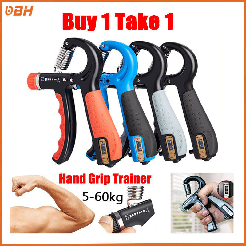 5-60Kg Hand Grip Exerciser hand gripper Adjustable Countable Gripper ...