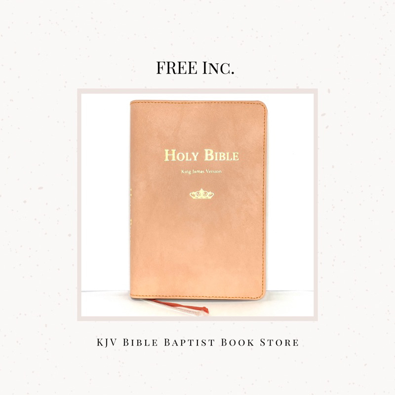 KJV 1611 (King James Version) Holy Bible Compact Tan Bonded Leather ...