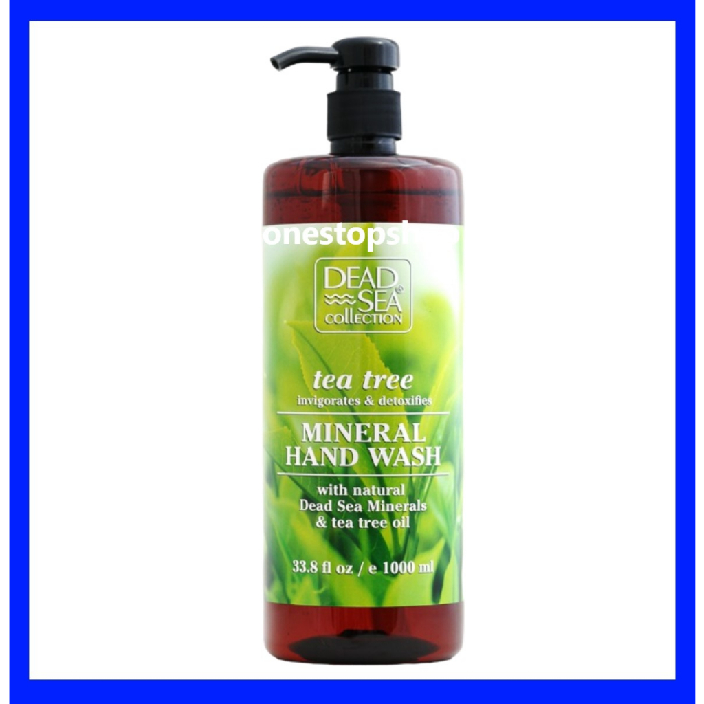Dead Sea Collection Tea Tree Hand Wash with Natural Dead Sea Minerals ...