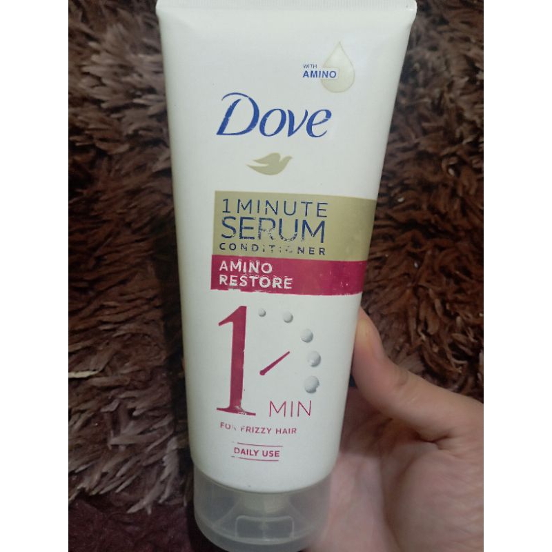 Dove 1Minute Serum Amino Restore 300ML / minimal SCRATCHES | Shopee Philippines