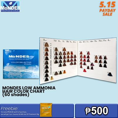 Mondes La Color Chart Selector | Shopee Philippines