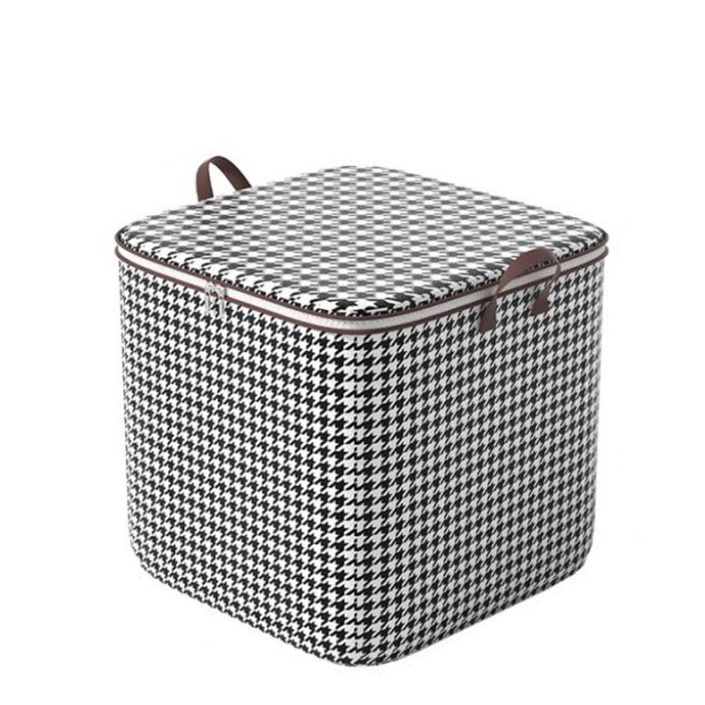 HomeCare Dust-Proof Storage Clothes Bins Foldable Zipper Closure Closet ...