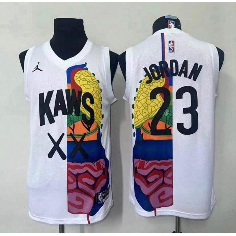 Basketball Jersey KAWS Michael Jordan Mo.23 | Shopee Philippines