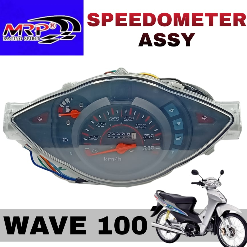 MRP HONDA WAVE 100 SPEEDOMETER GAUGE ORIGINAL RACINGHIGH QUALITY ...