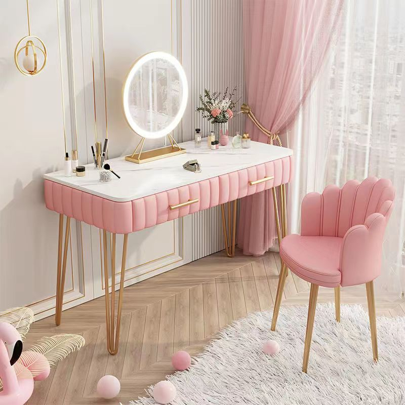 Multi-Functional Dressing Table Stool Bedroom Vanity Set Makeup Drawer ...