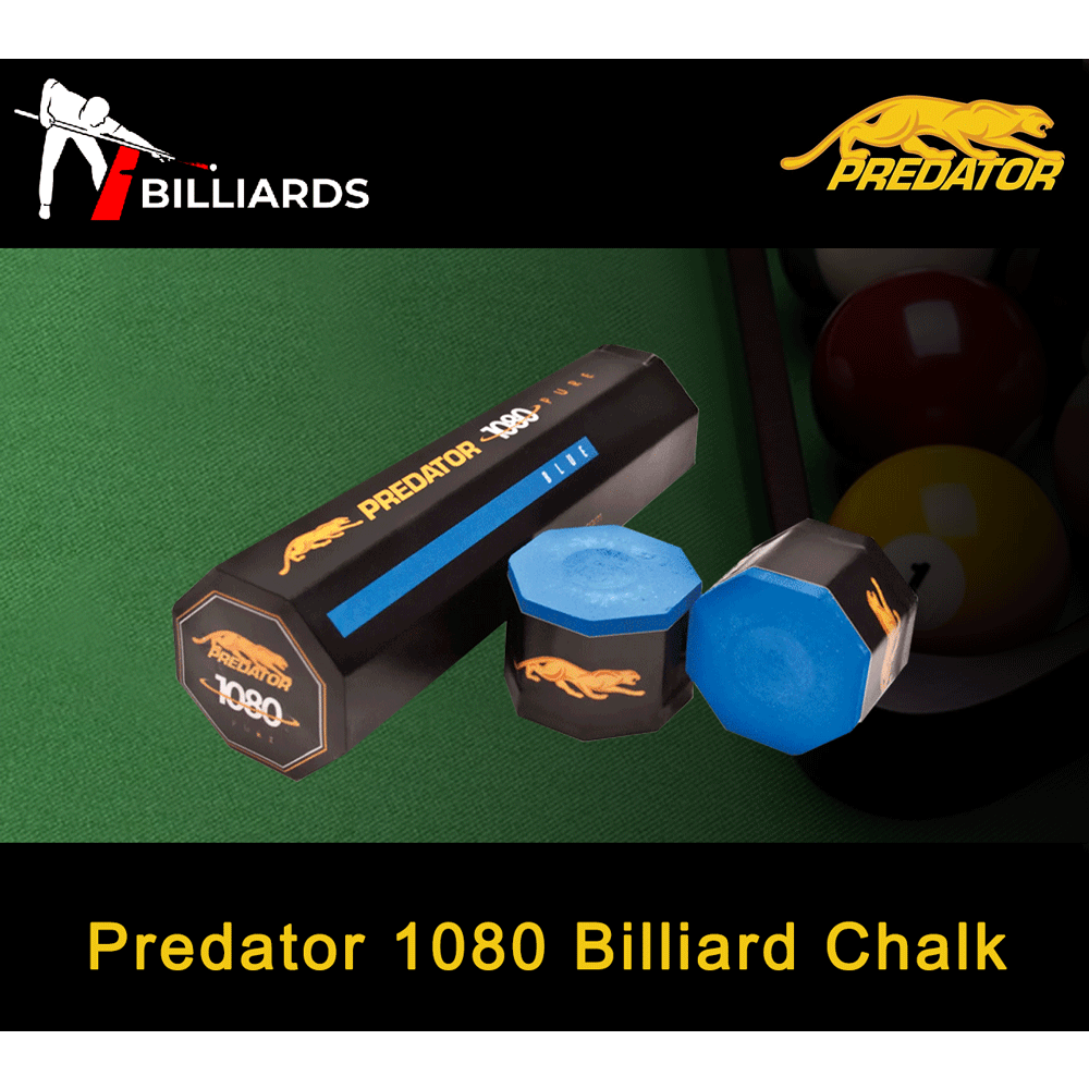 Predator 1080 Billiard PooL Chalk BLUE Performance Chalk billiards tisa ...