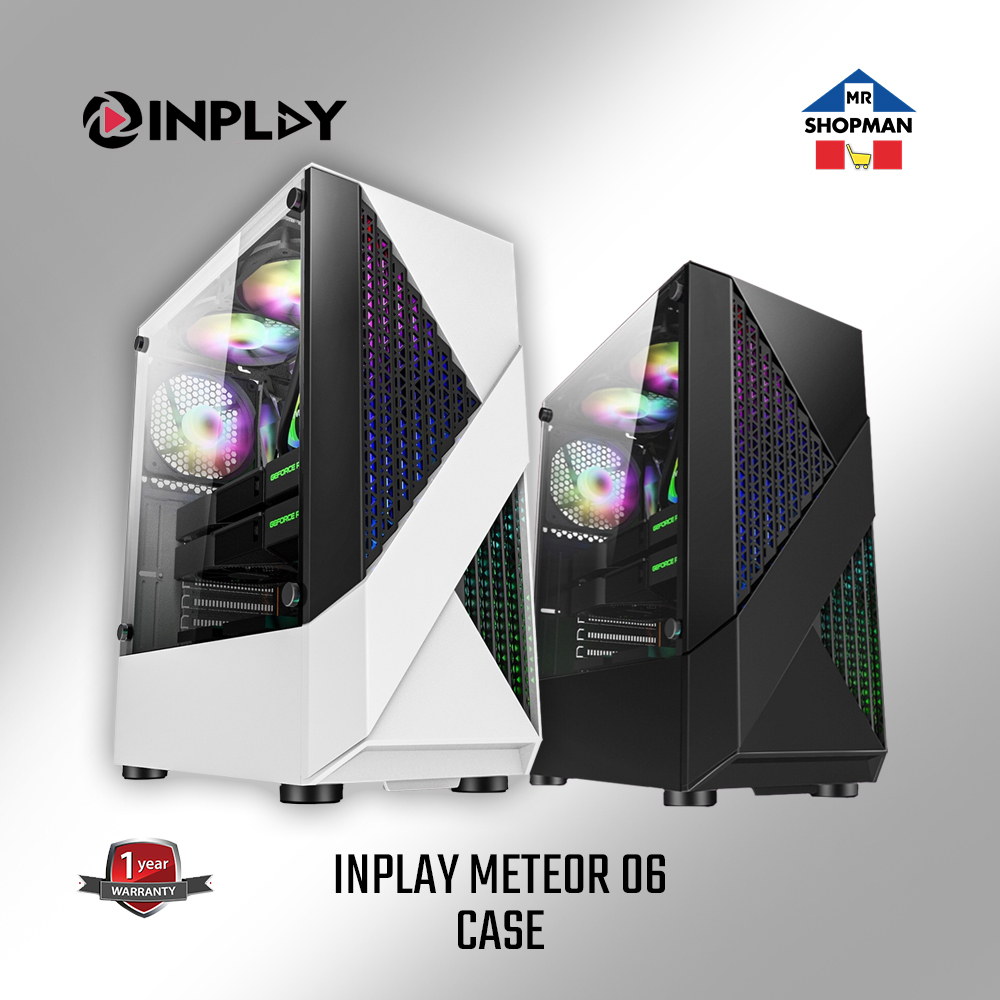 Inplay Meteor 06 ATX Desktop PC Case | Shopee Philippines