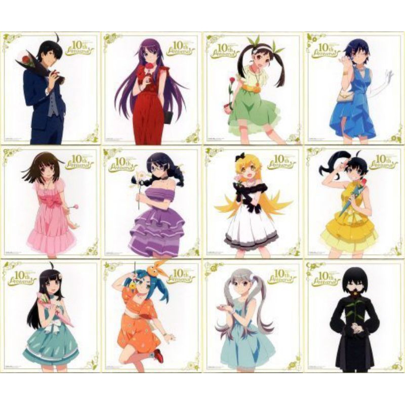 Monogatari Series - Koyomi, Shinobu, Mayoi, Yotsugi, Hitagi Big ...