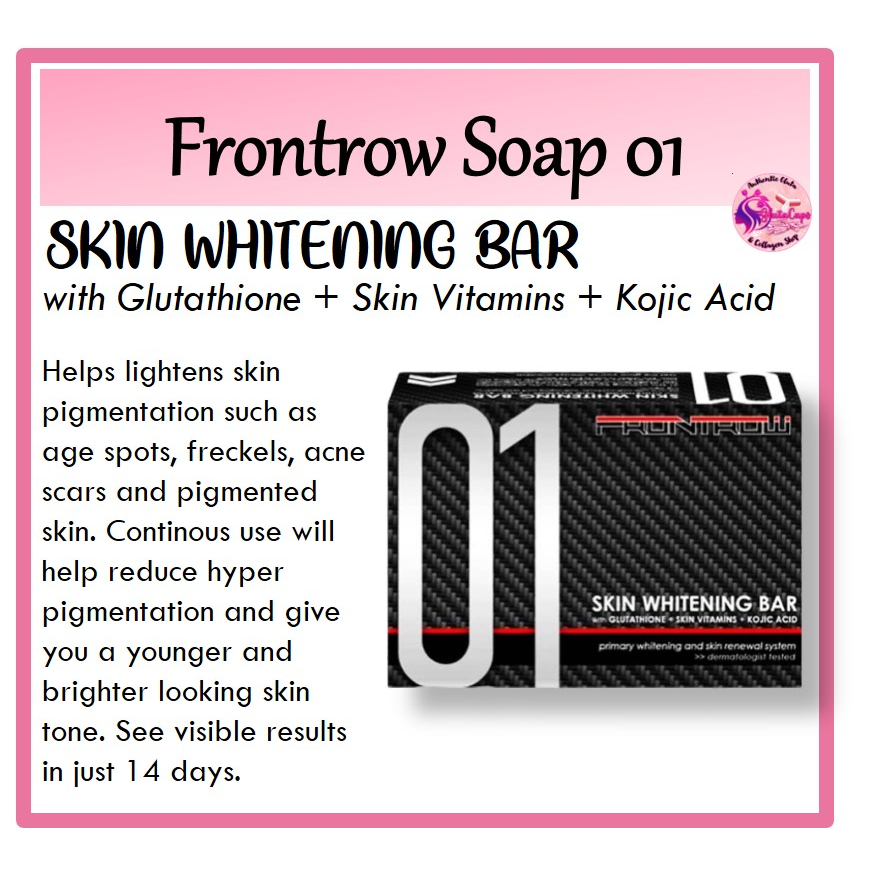 Frontrow Luxxe Soap 01 - Skin Whitening Bar | Shopee Philippines