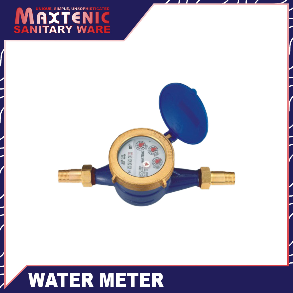 MAXTENIC Water Meter ( PVC, Brass)Original | Shopee Philippines