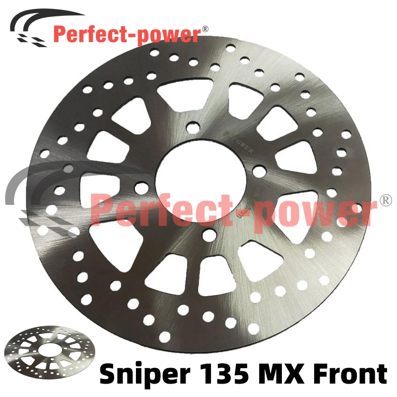 Perfect Power Disc Plate Yamaha Sniper 135 MX Front Rear Rotor Disc ...