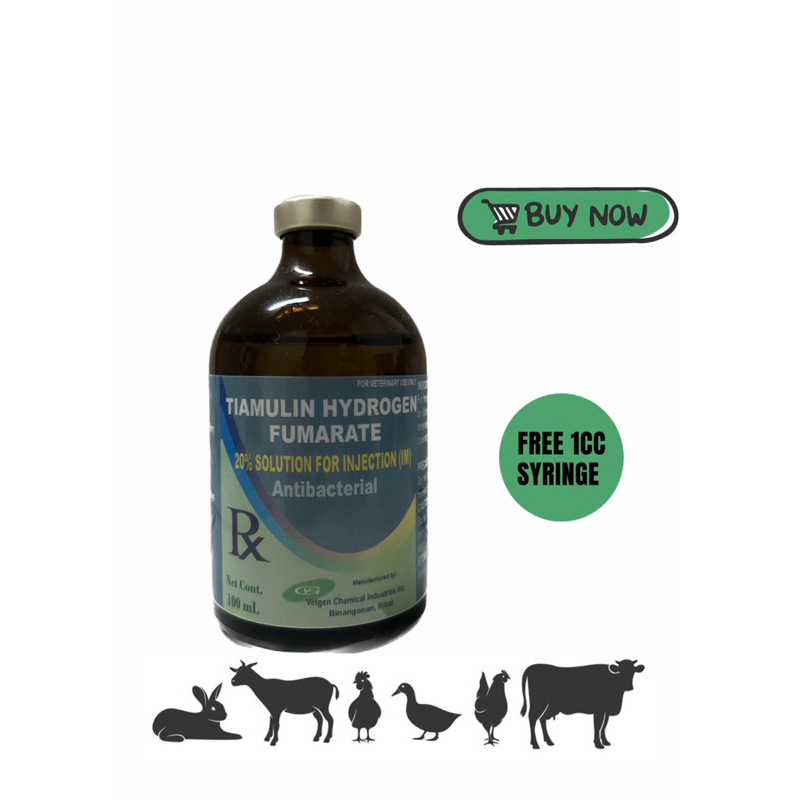 TIAMULIN 20% 100ML FOR ANIMAL * Vetgen store | Shopee Philippines