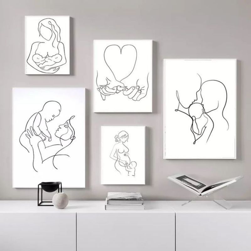 minimalist wall art styro board. | Shopee Philippines