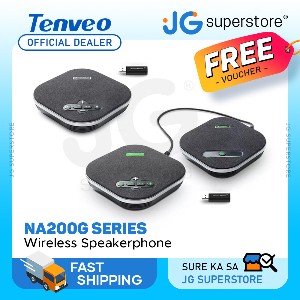 Tenveo NA200G Single / NA200GEX Pair Conference Speakerphone w/ Daisy ...