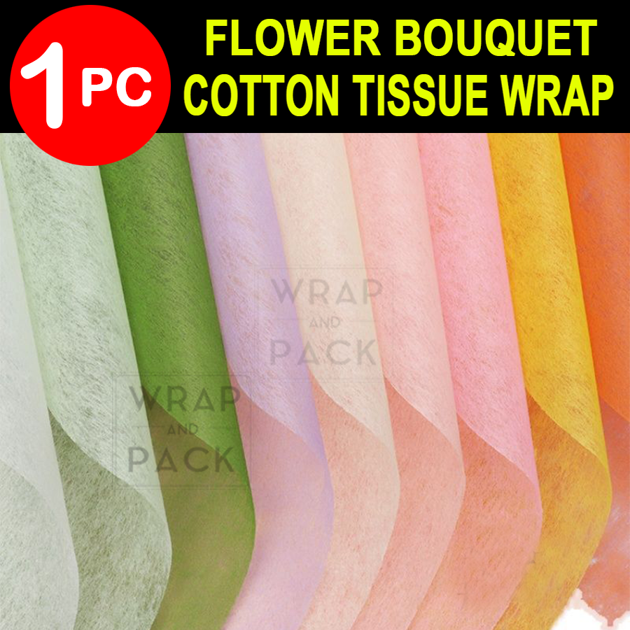 1 pc Floral Bouquet Inner Lining Cotton Tissue Paper | Floral Lining ...