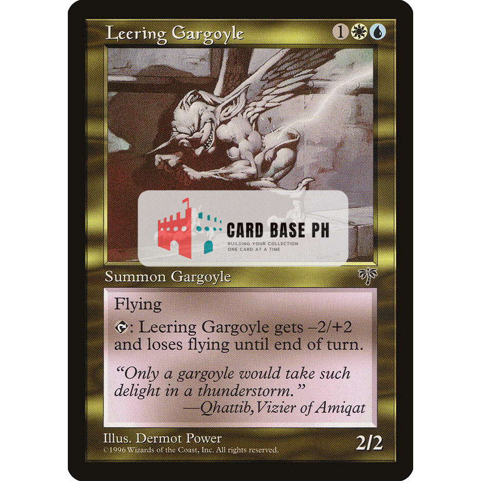 Leering Gargoyle - Magic the Gathering Trading Card | Shopee Philippines