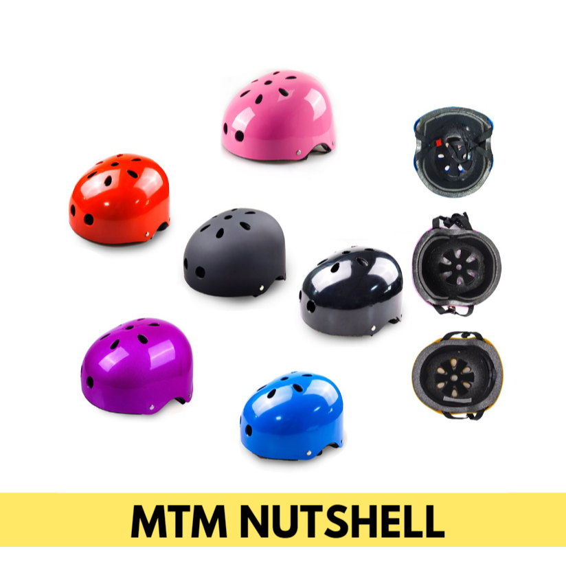 Motoman Nut Shell Helmet - Unisex, Free Size | Shopee Philippines