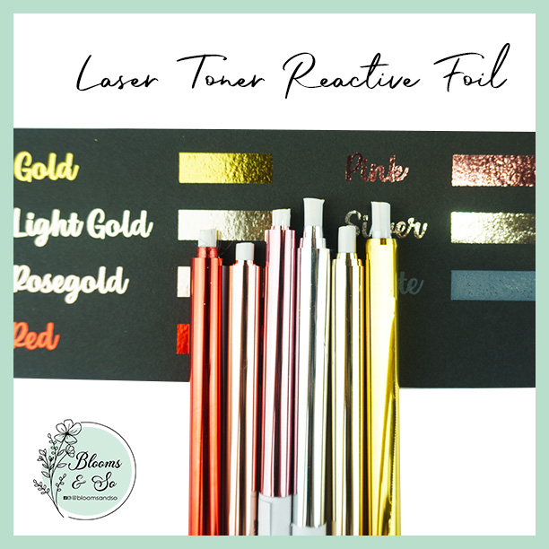 Laser Toner Reactive Foil | Shopee Philippines