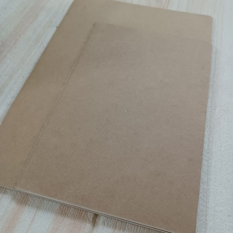 Blank Kraft Notebook 80 GSM Paper for Journaling and Scrapbooking ...