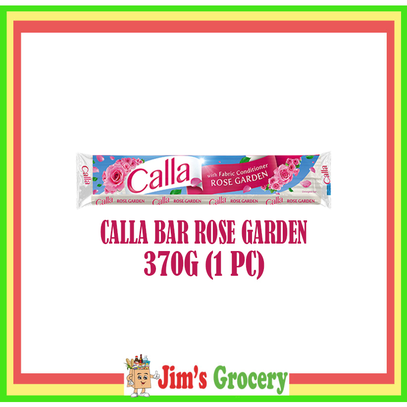 JIMS CALLA LAUNDRY BAR ROSE GARDEN (PINK) 370G (1PC) | Shopee Philippines
