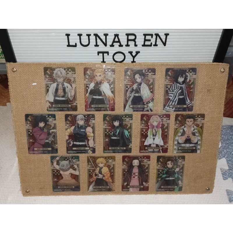 Demon Slayer: Clear card with frame | Shopee Philippines