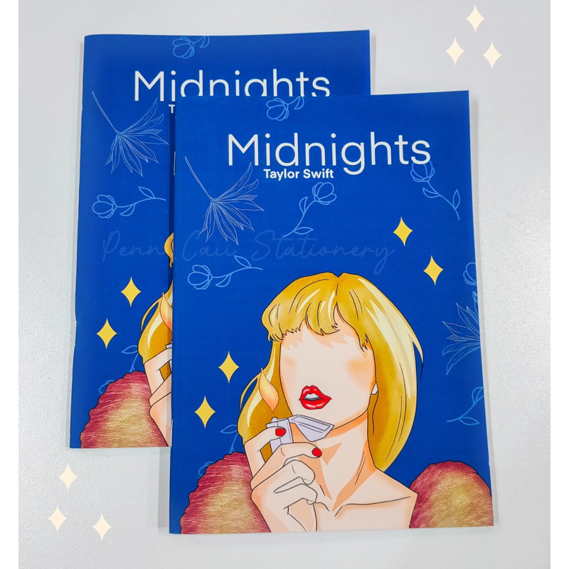 TS Midnights Notebook | Taylor swift | Notebook | Shopee Philippines