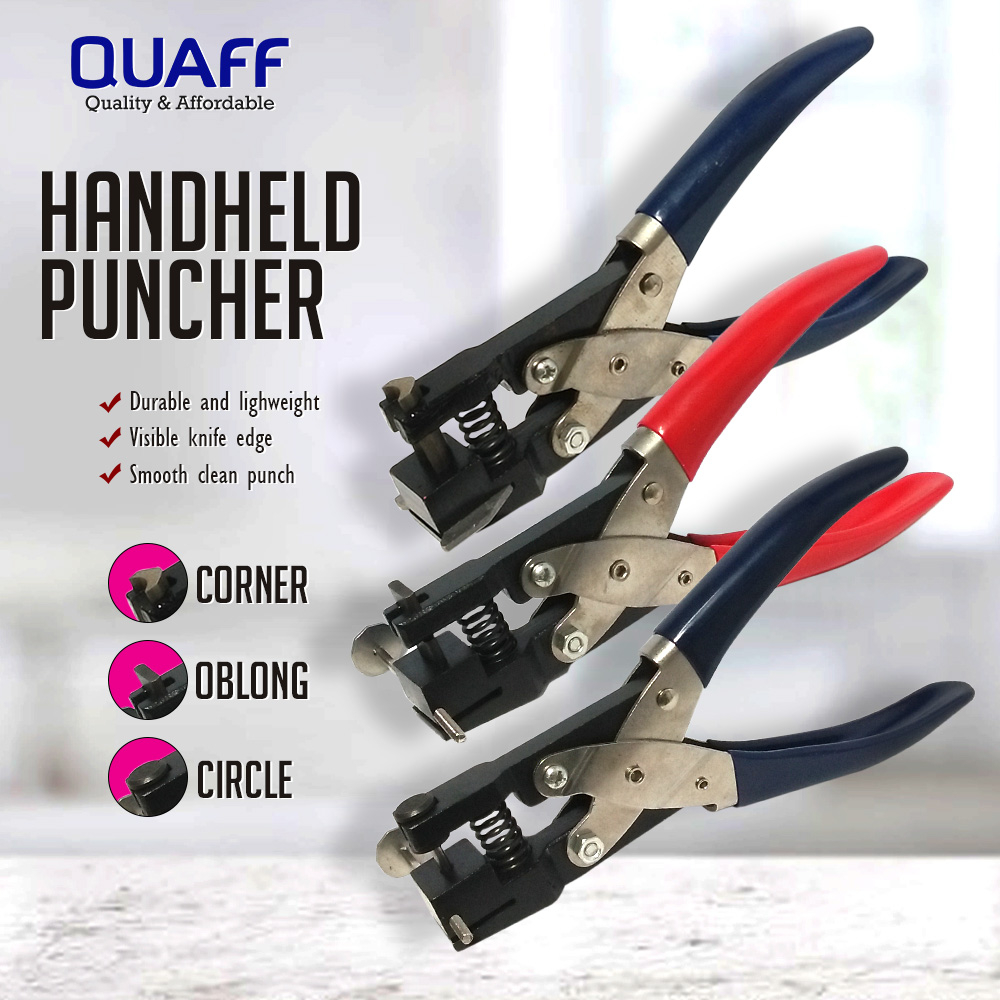 QUAFF Handheld Metal Puncher Heavy Duty (ID Puncher) | Shopee Philippines