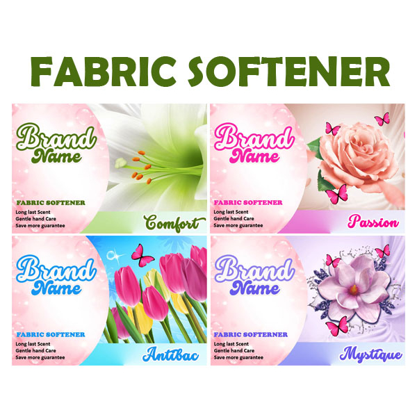 FABRIC SOFTENER/CONDITIONER LABELS STICKER (13PCS) | Shopee Philippines