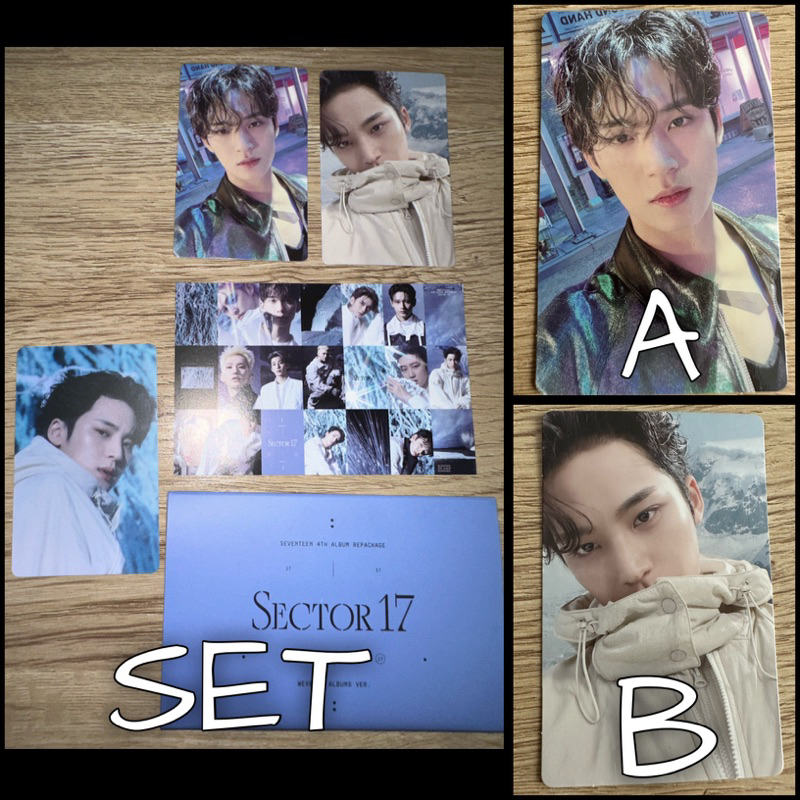 [ONHAND] SEVENTEEN “SECTOR 17” (Weverse Version) Photocards | Shopee ...