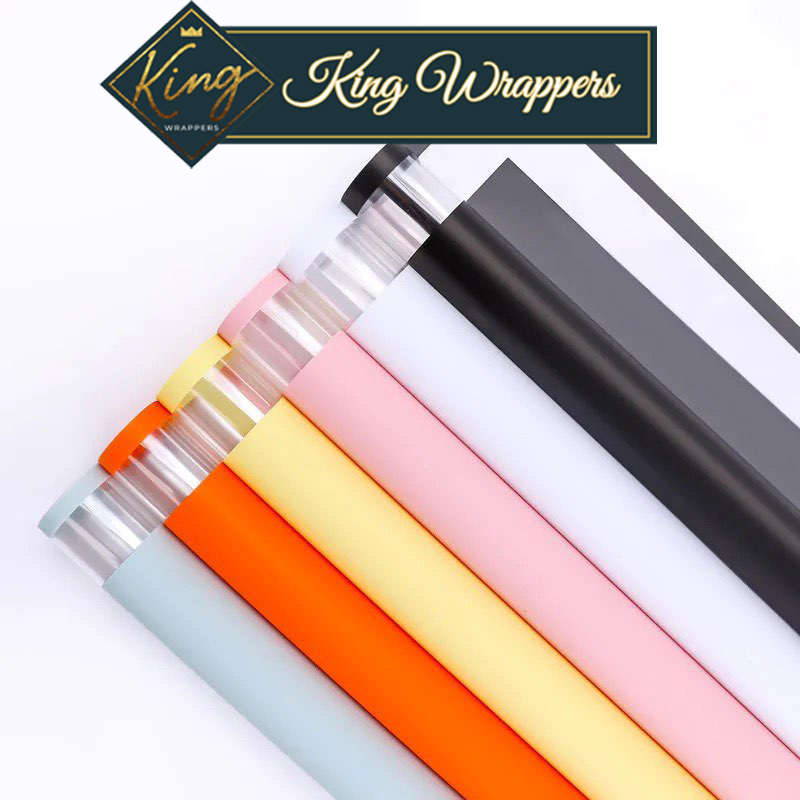 20pcs per pack Simple Border Flower Bouquet Wrapper Floral Wrapper ...