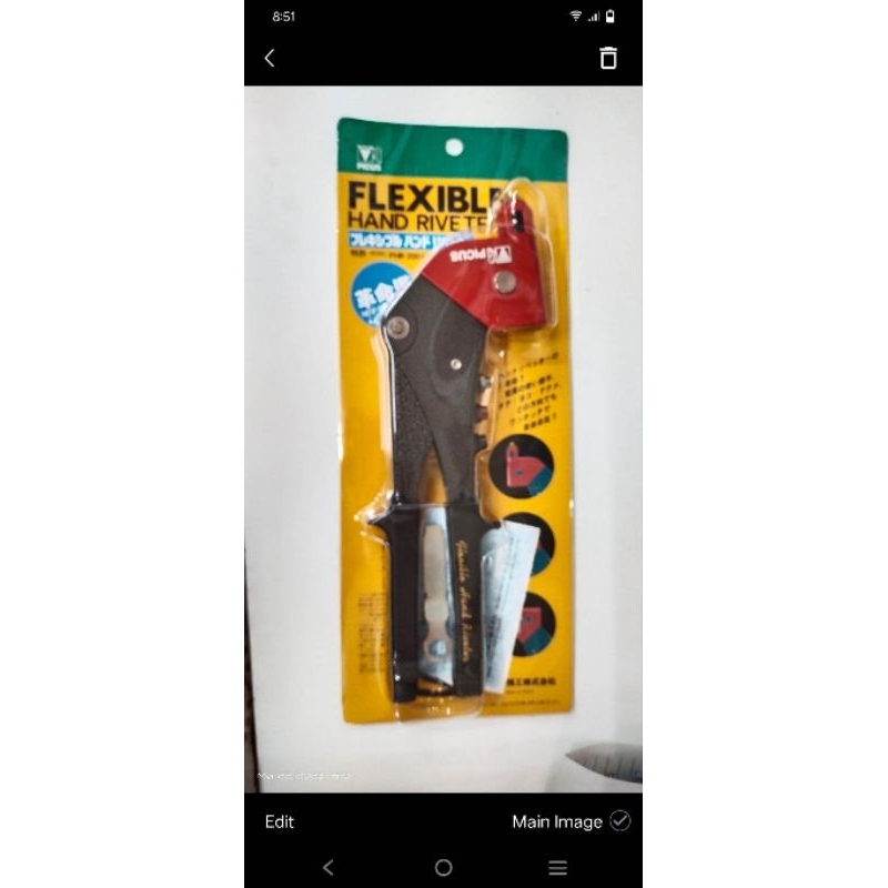 Japan Taiyo Picus riveter heavy duty hand type with swivel head FHR ...