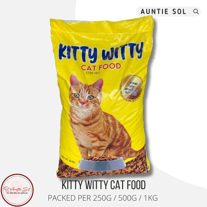 Kitty Witty (CatChoice) packed per 250g / 500g / 1kg | Shopee Philippines