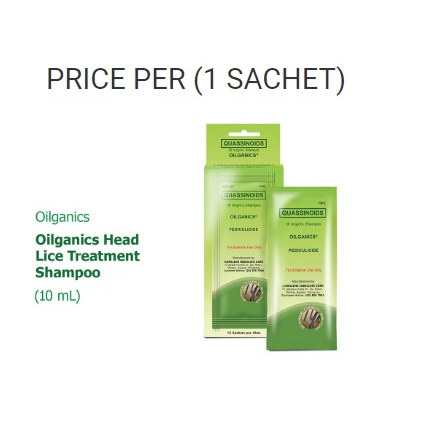 Oilganics Head Lice (Kuto) Treatment Shampoo 10ml (ONE SACHET) | Shopee ...