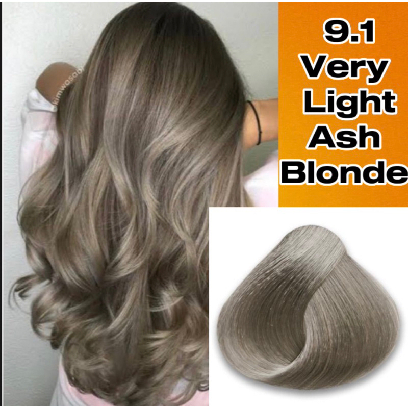 Bremod 9.1 Very Light Ash blond with Oxidizer | Shopee Philippines