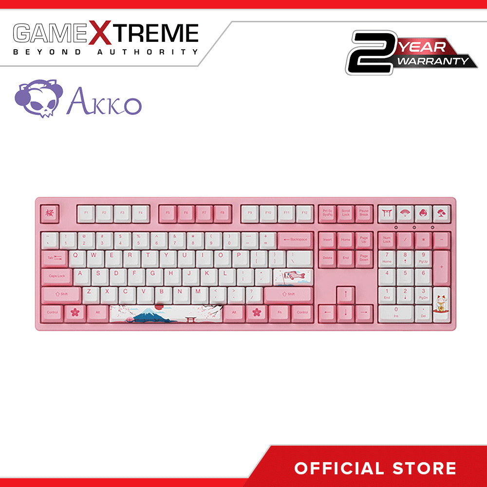 AKKO World Tour Tokyo R1 3108V2 Mechanical Keyboard AKKO Switch 2nd Gen ...