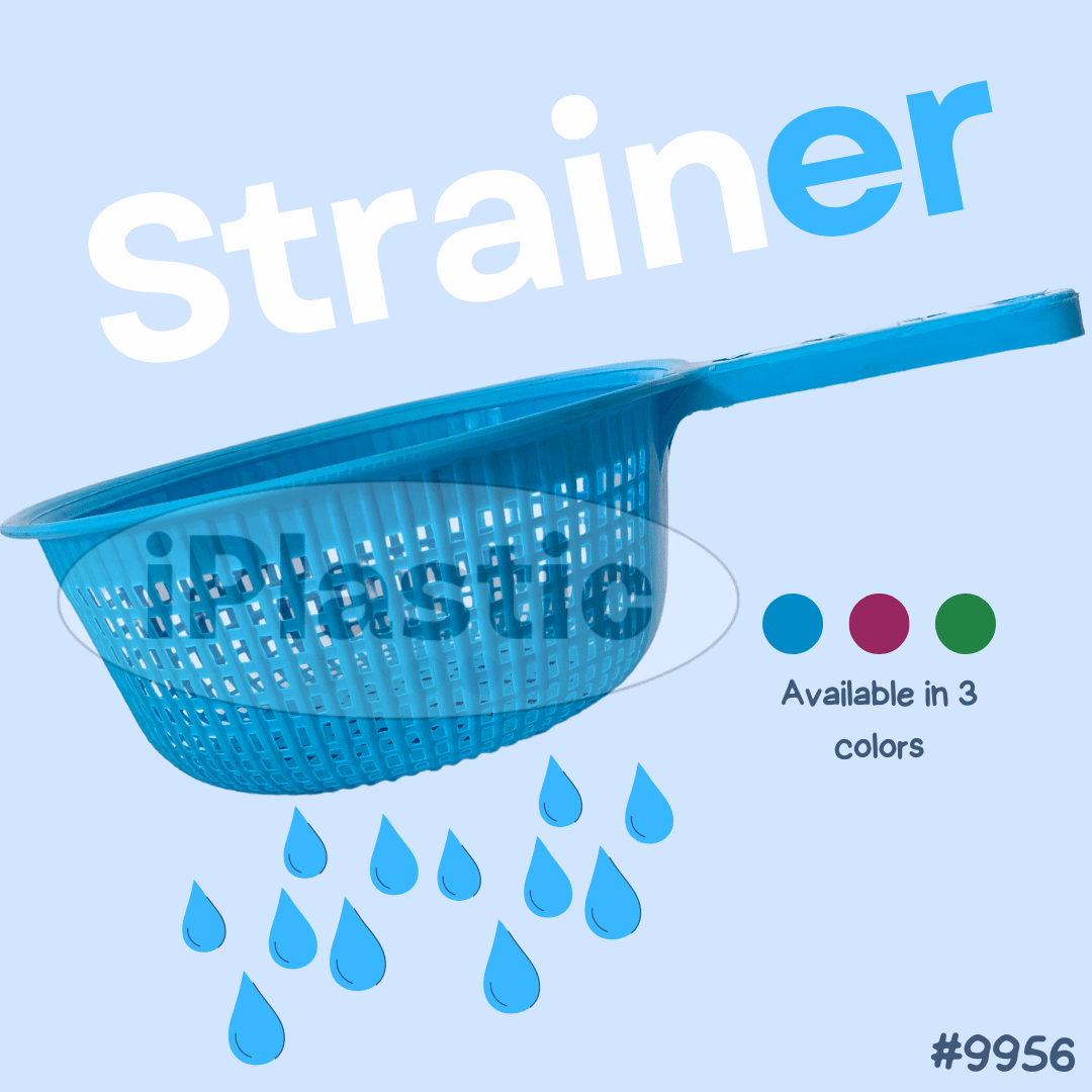 iPlastic. Plastic Strainer with Handle Big Salaan / Pansala heavy duty ...