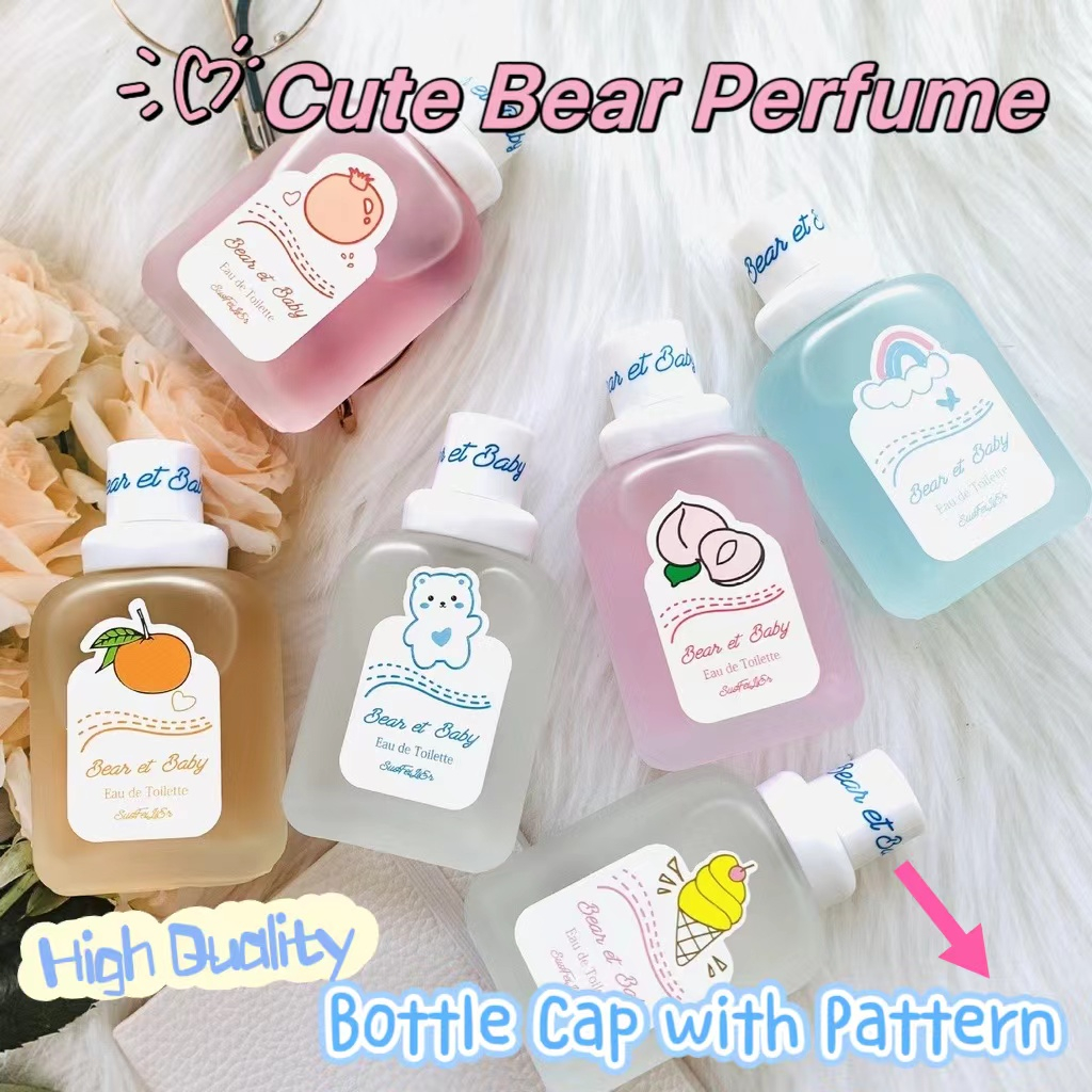 Cute Bear Long Lasting Sweet Perfume For Women Baby Cologne Perfume