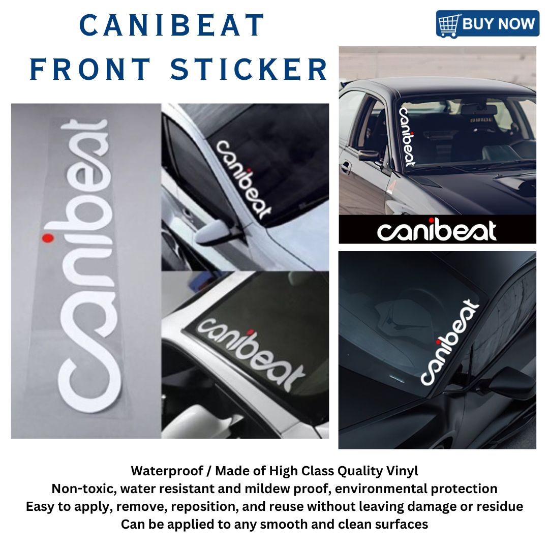 Canibeat Car Sticker : Turn Heads with a Stylish Windshield Decal ...
