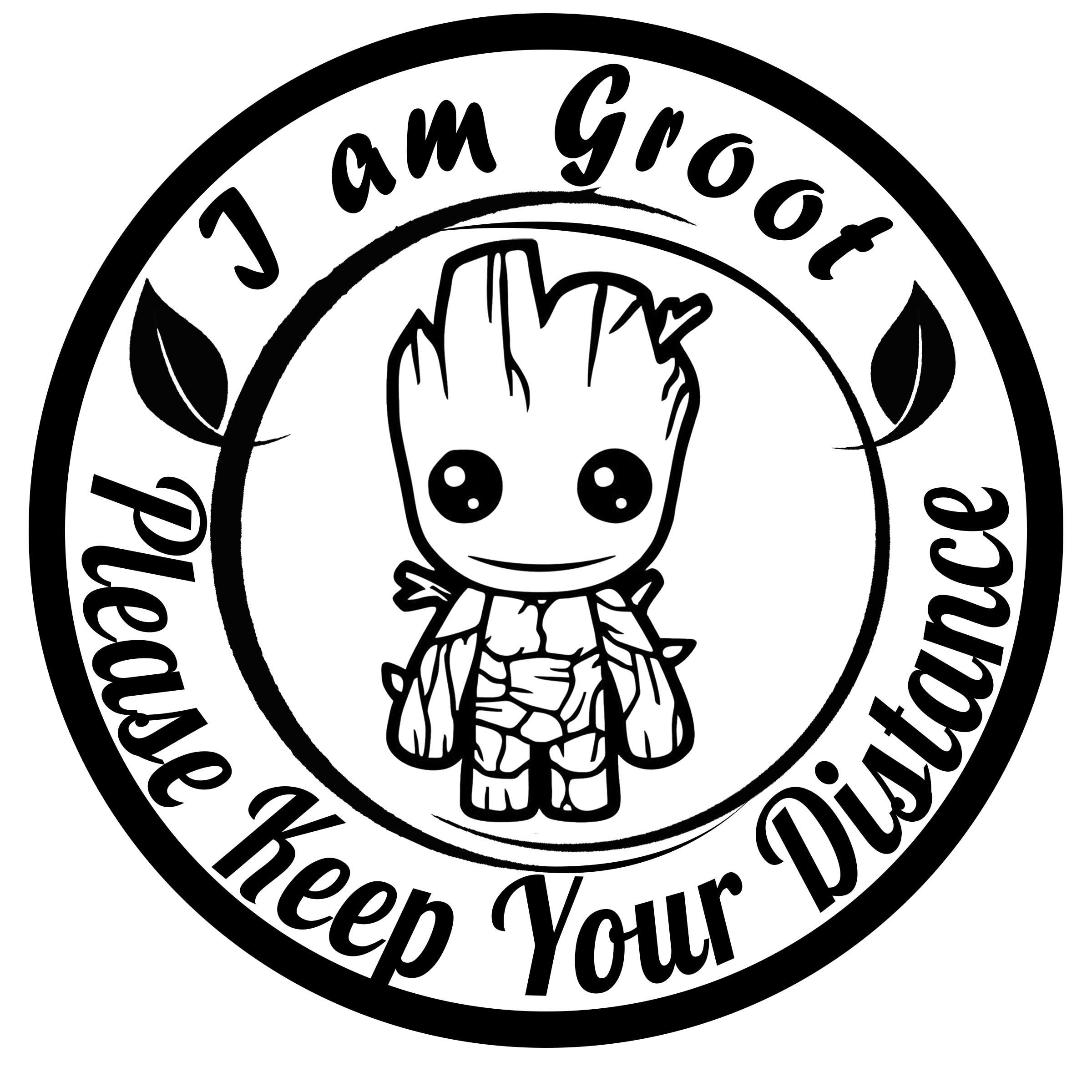 Please Keep Your Distance Car Decal Sticker Waterproof | Shopee Philippines