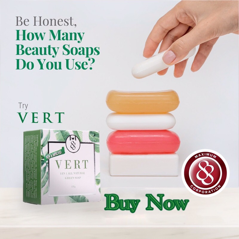 M88 VERT (8 in 1 Green Soap) | Shopee Philippines