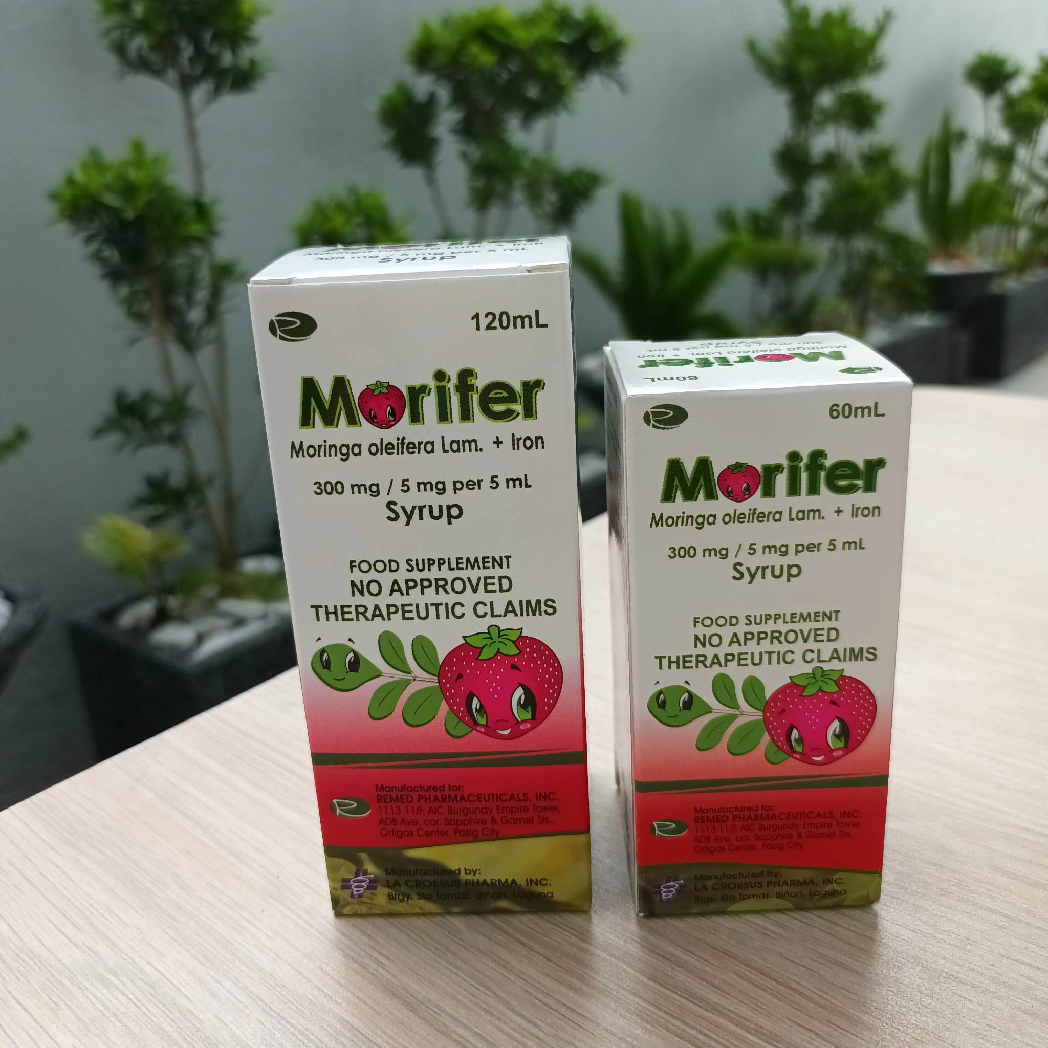 Morifer Moringa Oleifera Lam. + Iron Syrup Food Supplement | Shopee ...