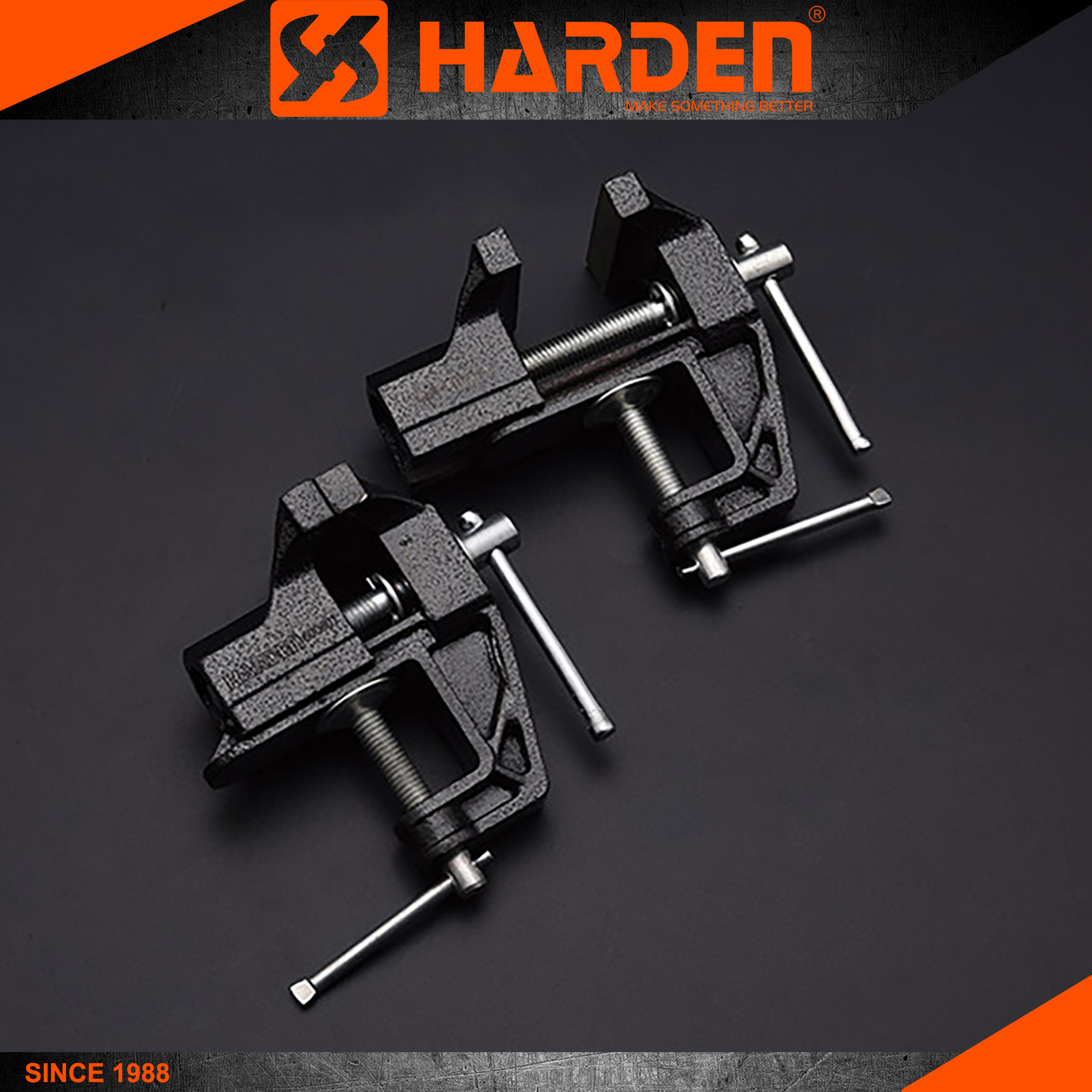 Harden 600601 50mm Mini Bench Vice Mini Bench Vice Heavy Duty Cast Iron ...