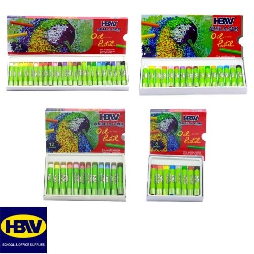 HBW Arte & Cor Oil Pastel | Shopee Philippines