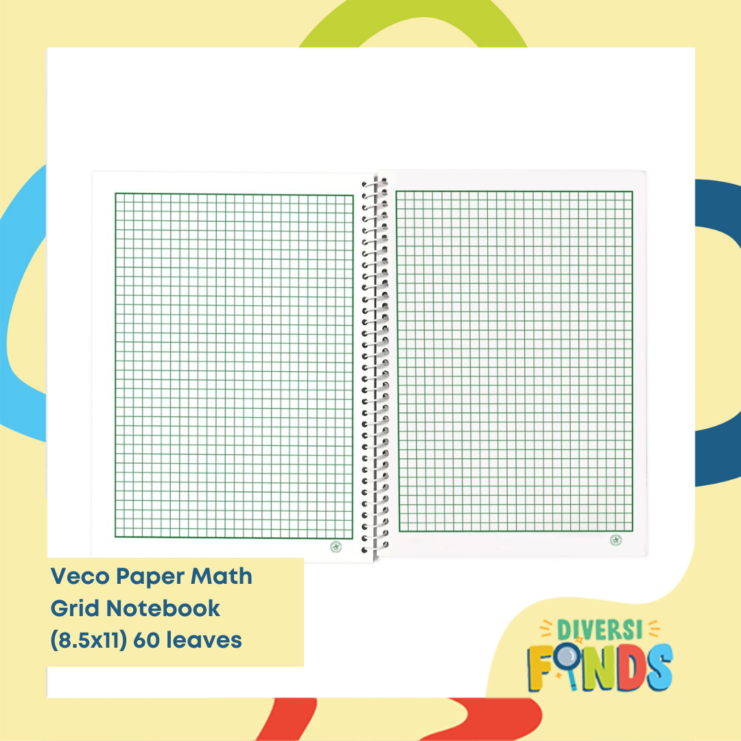 Veco or Vanda Math Notebook - Small 6x8.5" and Big 8.5x11" | Shopee ...