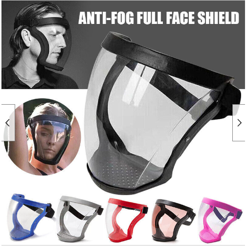 Blocc Full Face Acrylic Shield Protection Face shield Full Face Acrylic ...