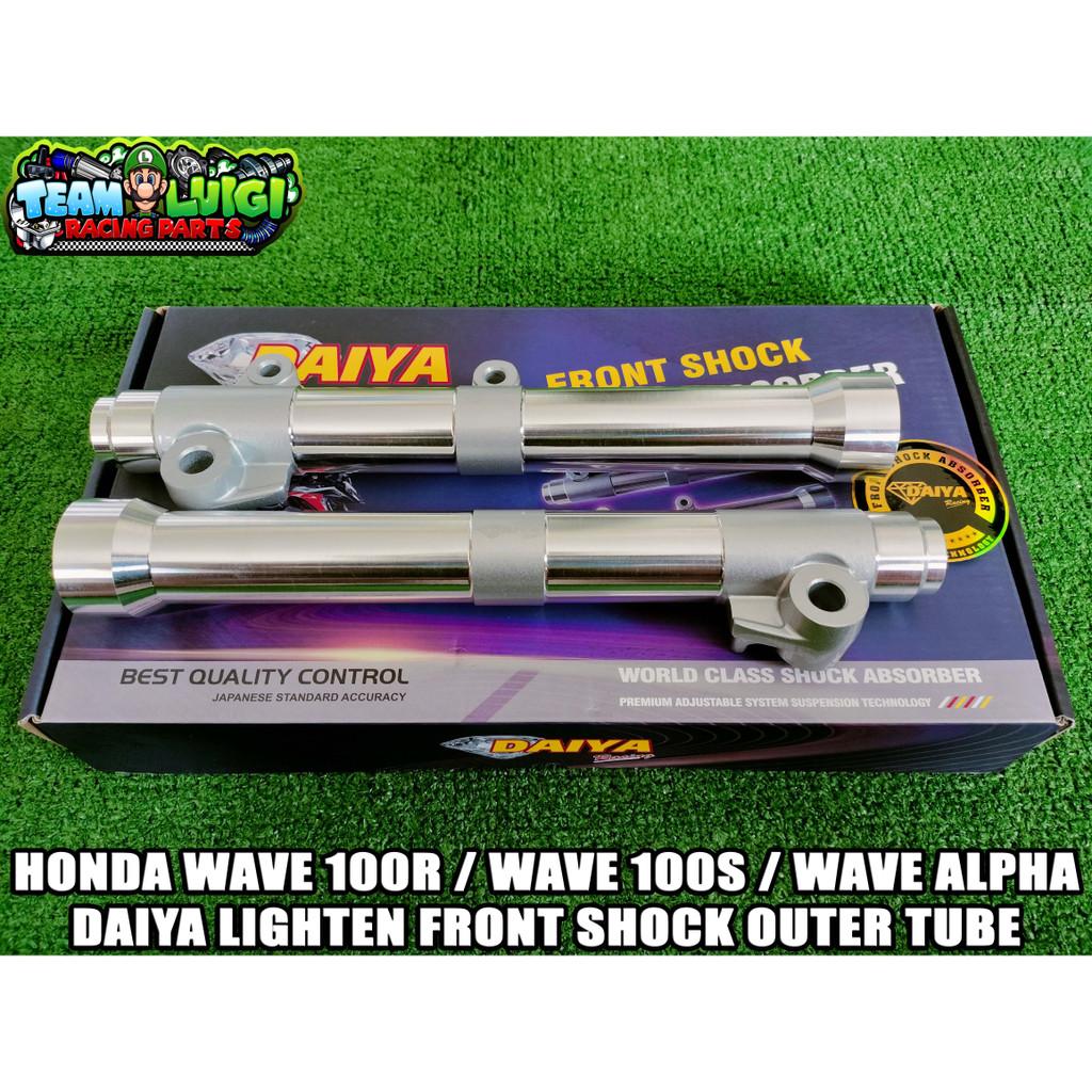 DAIYA LIGHTEN FRONT SHOCK OUTER TUBE FOR HONDA WAVE 100R / WAVE 100S ...