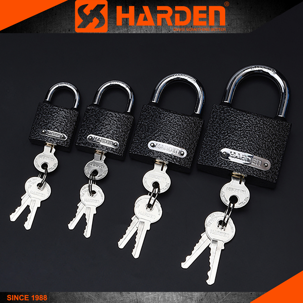 Harden 32mm - 63mm Padlock Against Corrosion Iron Padlock | Shopee ...